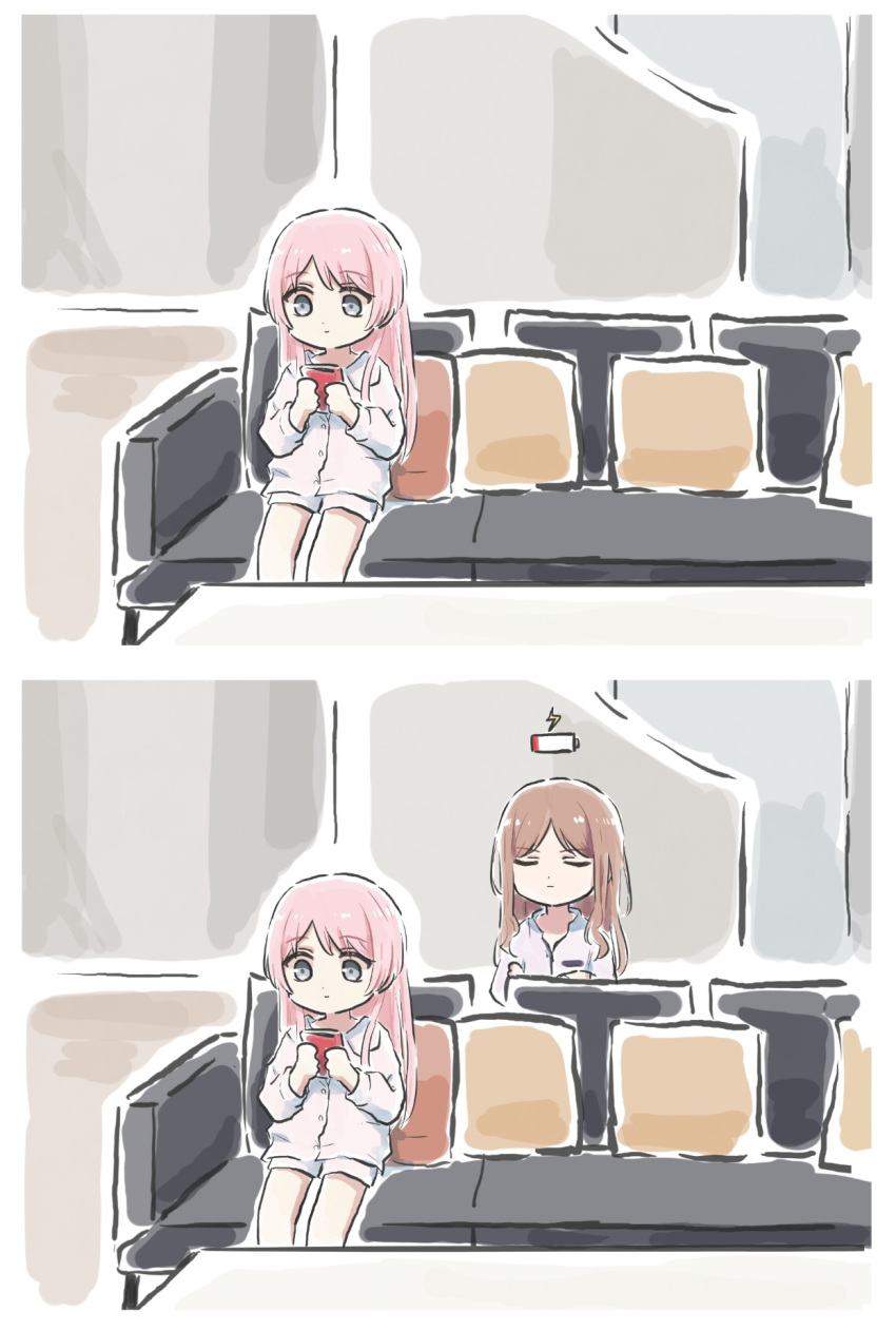 Safebooru - 2girls bang dream! bang dream! it's mygo!!!!! brown hair cellphone chihaya anon ...