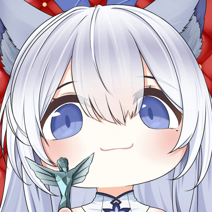 Safebooru - 1girl animal ears azur lane fox ears long hair quancy shinano (azur lane) smile ...