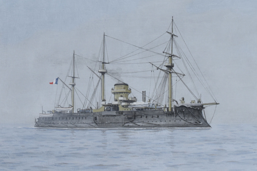 Safebooru - acrylic paint (medium) atelier bono french flag french navy ...