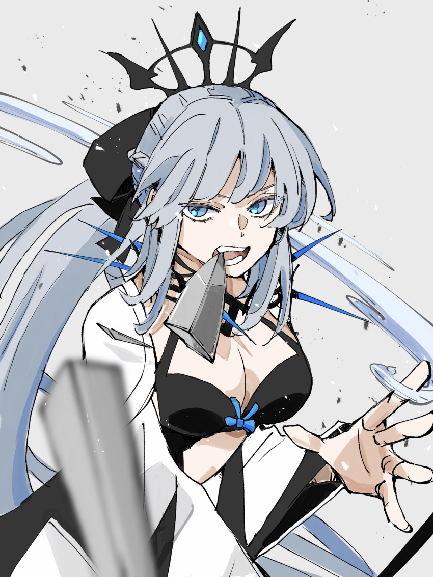 Safebooru - 1girl blue eyes bow fate/grand order fate (series) hair between eyes hair bow ...