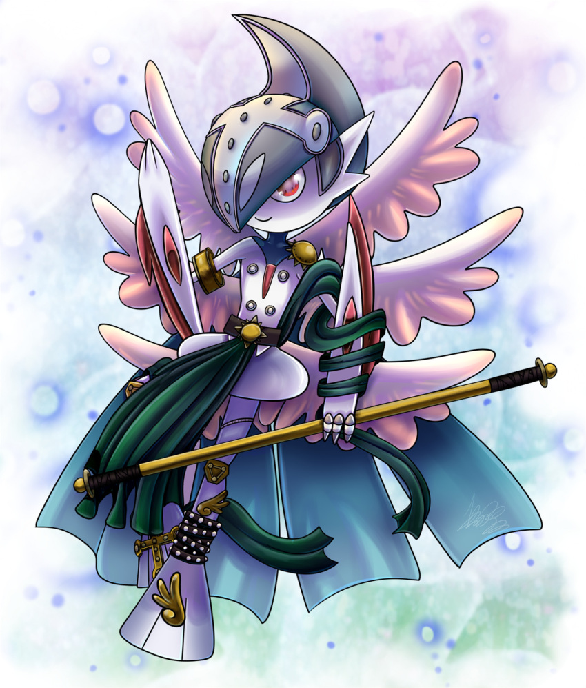 Safebooru - angel wings angemon angemon (cosplay) arm blade colored ...