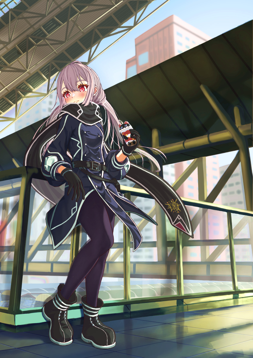 Safebooru - 1girl absurdres belt black belt black boots black gloves ...