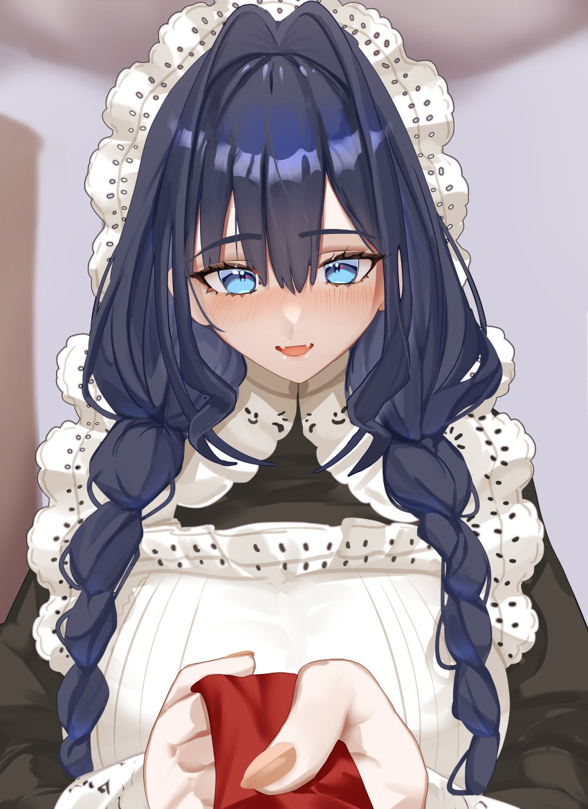 Safebooru - 1girl absurdres adjusting another's clothes adjusting clothes adjusting necktie ...