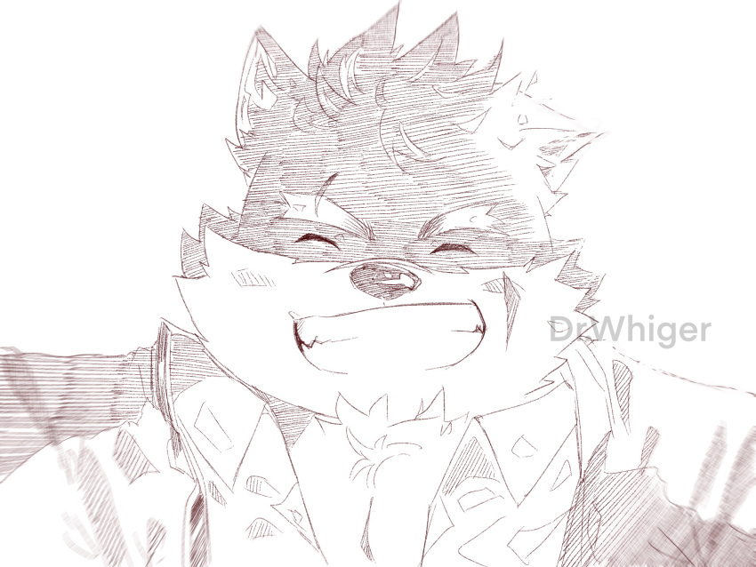 Safebooru - 1boy animal ears artist name closed eyes dog boy dog ears ...