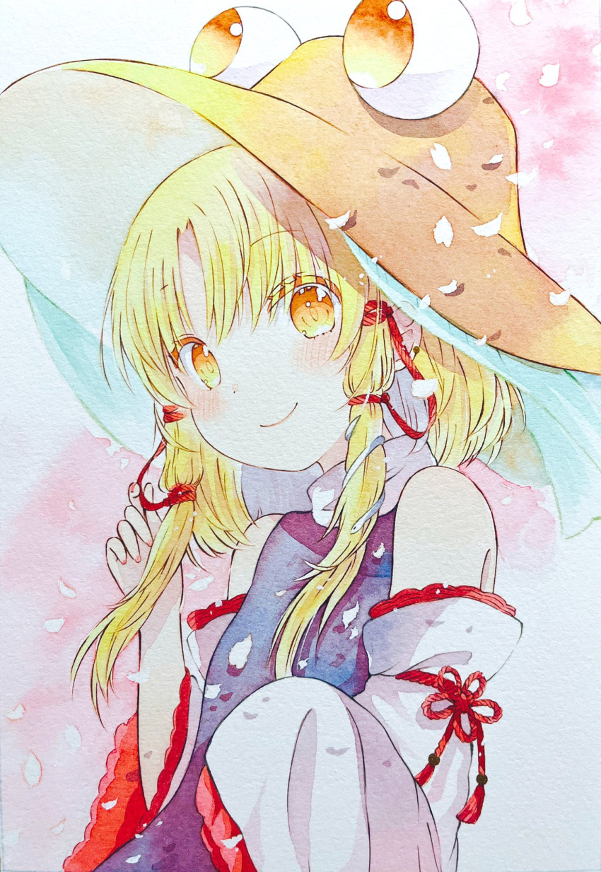 Safebooru 1girl Alternate Costume Bare Shoulders Blonde Hair Blush