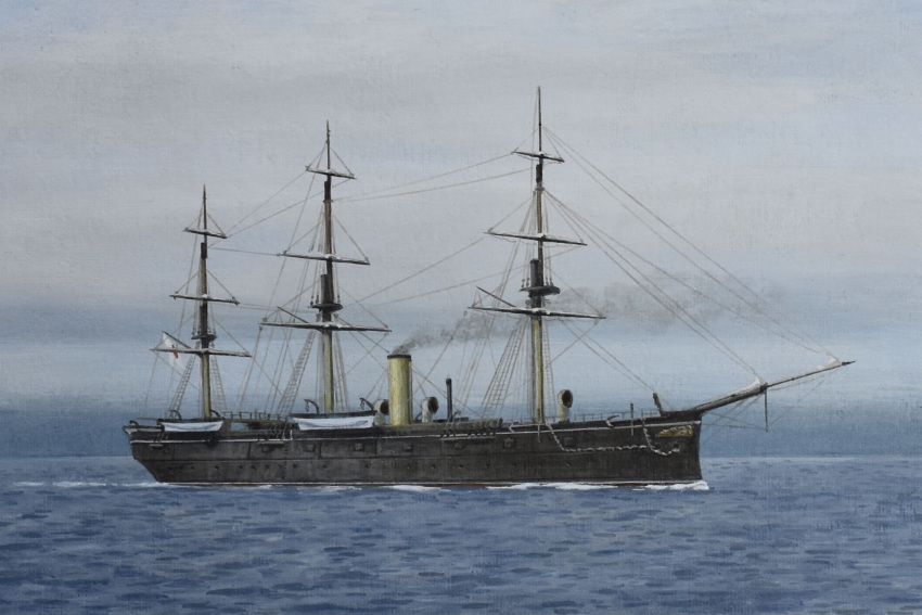 Safebooru - acrylic paint (medium) atelier bono flag highres imperial ...