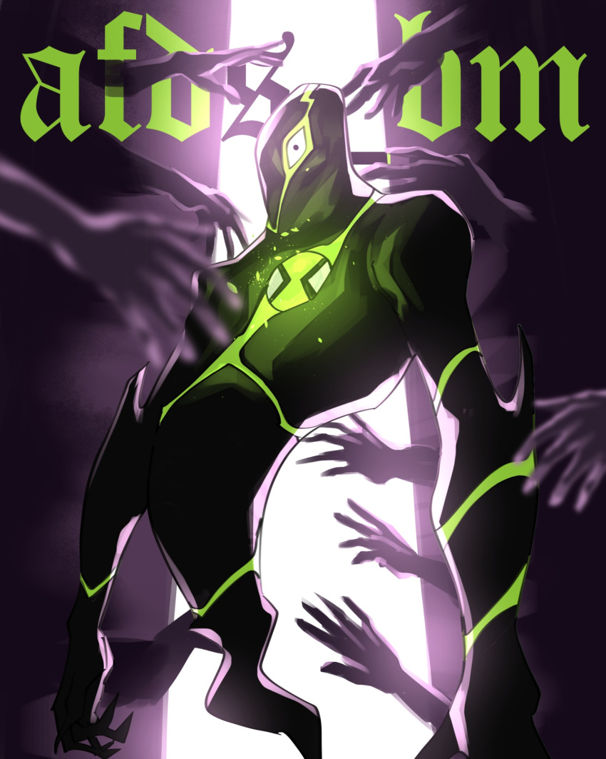 Safebooru - 1boy afdsbm alien ben 10 black skin colored skin commentary english commentary ...