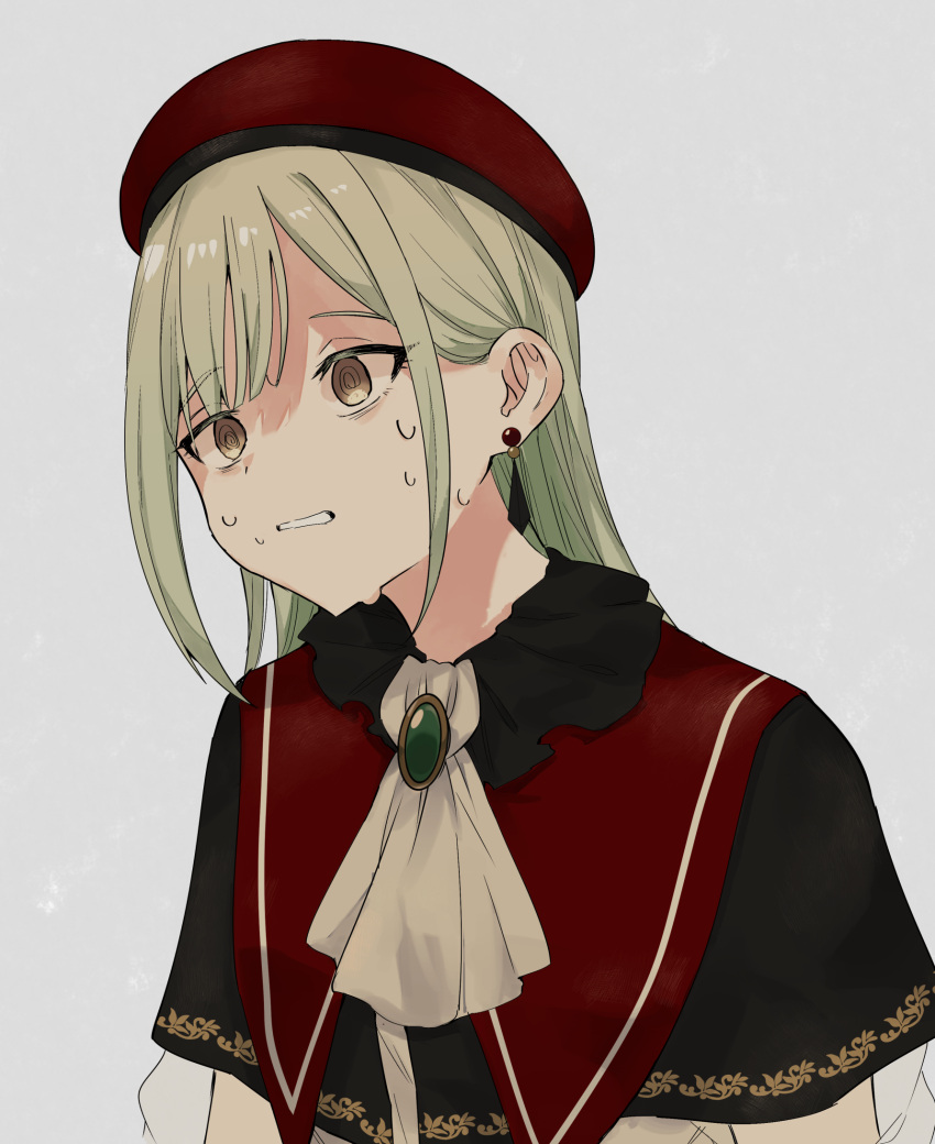 Safebooru - 1girl ascot bang dream! bang dream! it's mygo!!!!! beret black capelet capelet ...