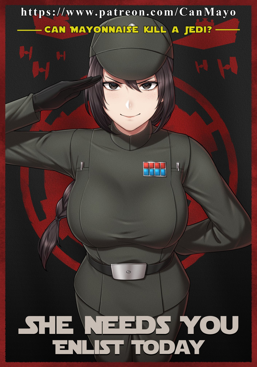 Safebooru - belt black eyes black gloves black hair braid braided ...