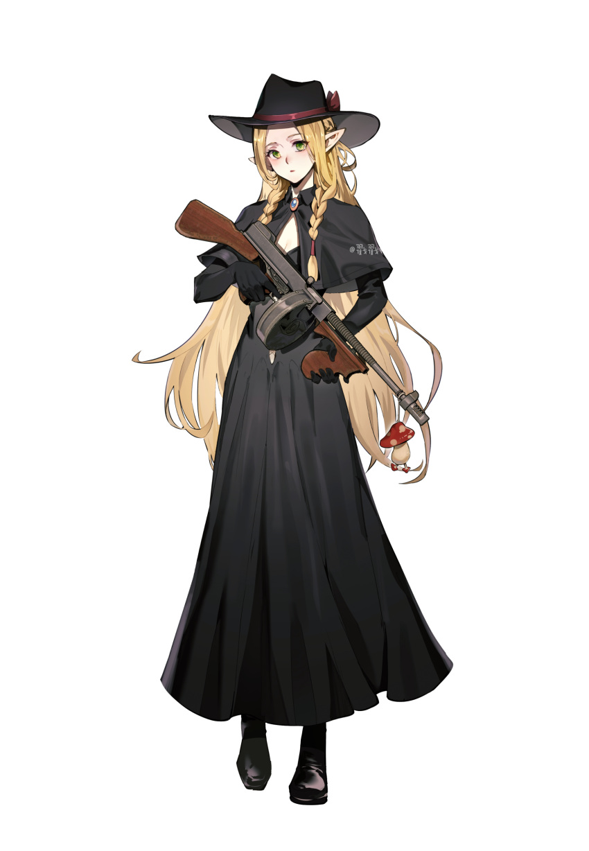 Safebooru - 1girl alternate costume artist name black boots black ...