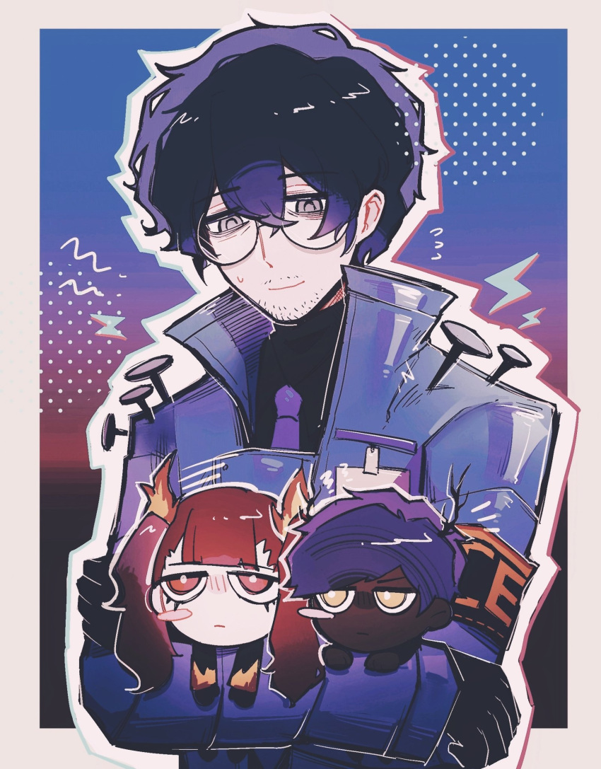 Safebooru - 1girl 2boys aedd (e.g.o) alyssa (project moon) ardor ...