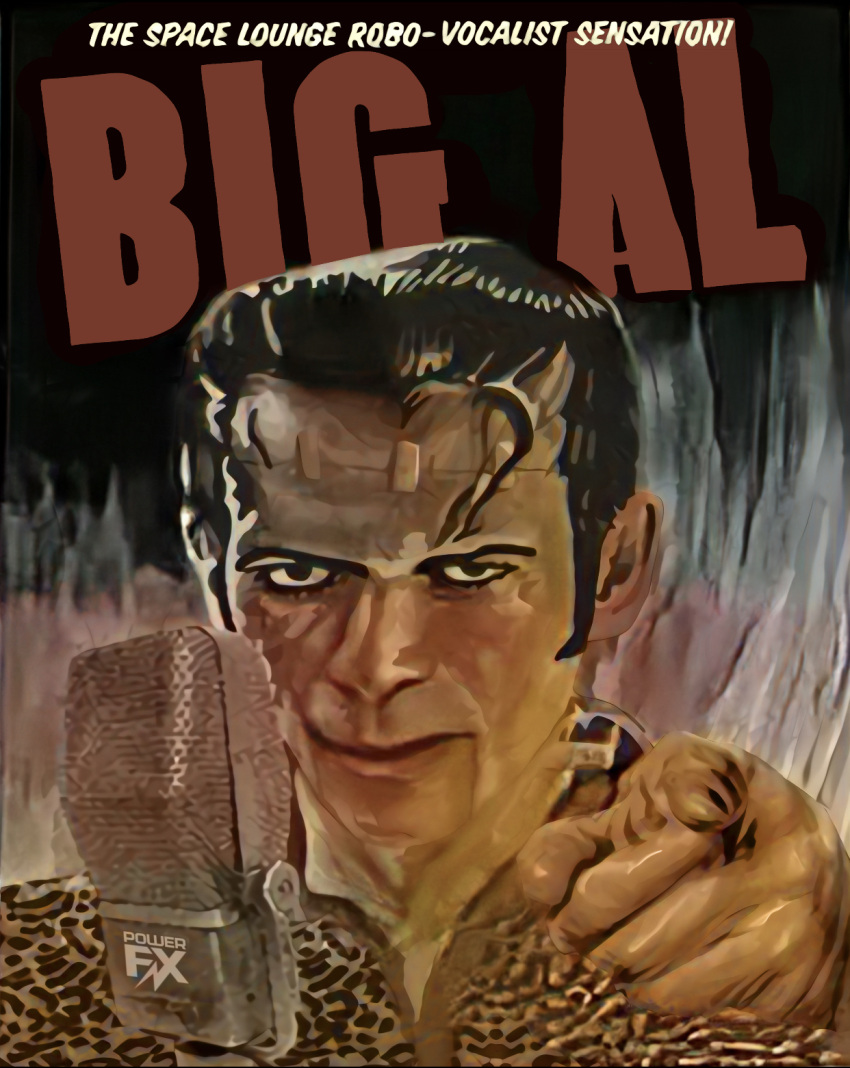 Safebooru - animal print big al boris karloff box art frankenstein ...