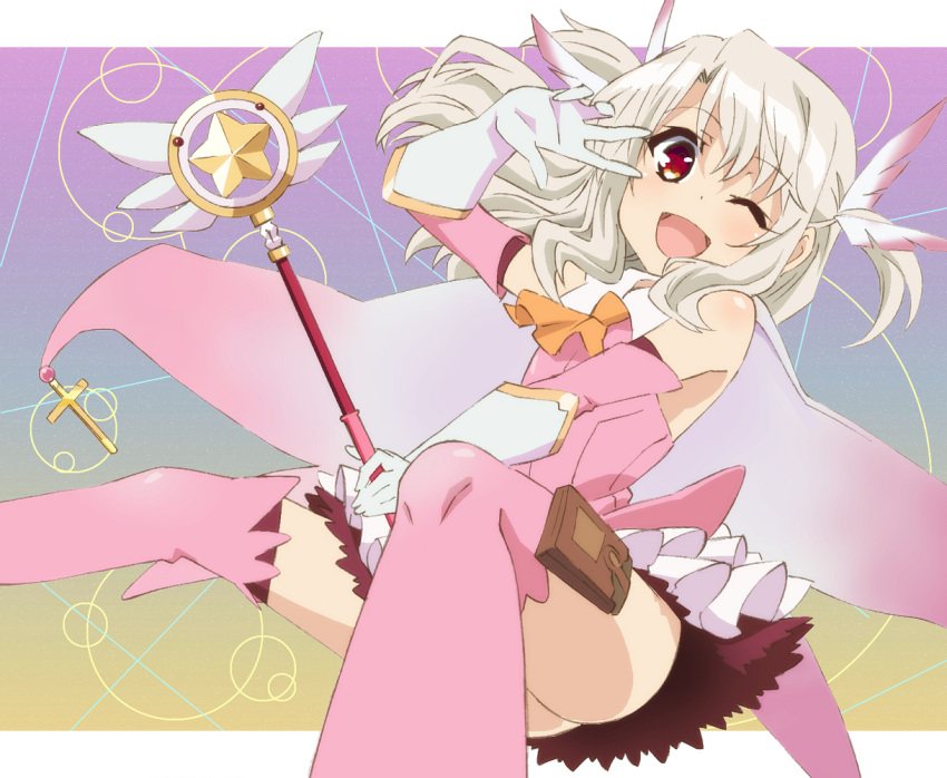 Safebooru - 1girl elbow gloves fate/kaleid liner prisma illya fate ...