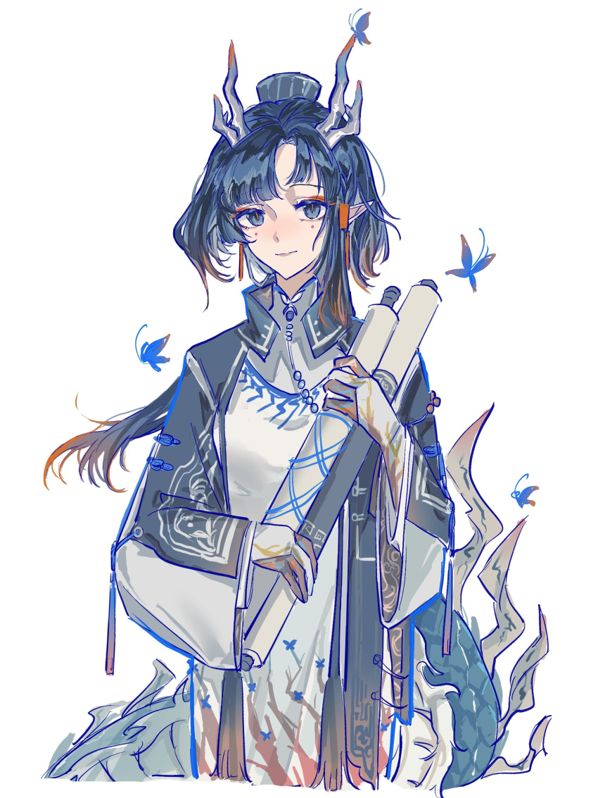 Safebooru - 1girl aaa shenmi zuo fan ren absurdres arknights black eyes ...