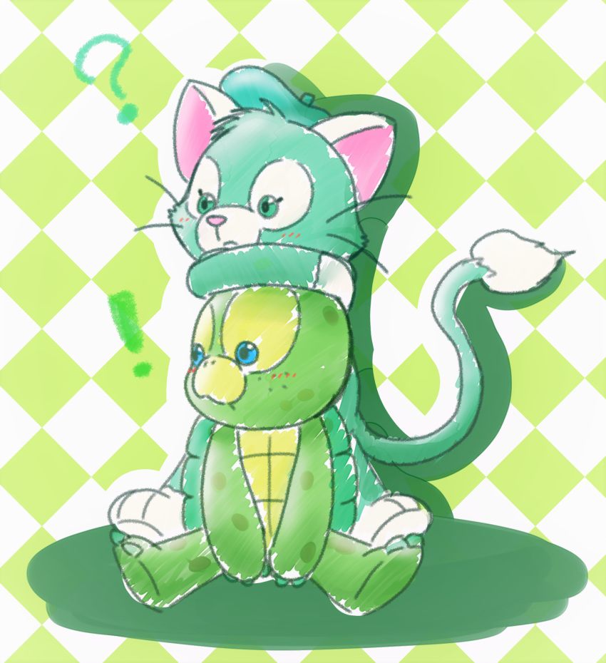Safebooru - 2boys animal ears cat cat boy duffy and friends full body ...