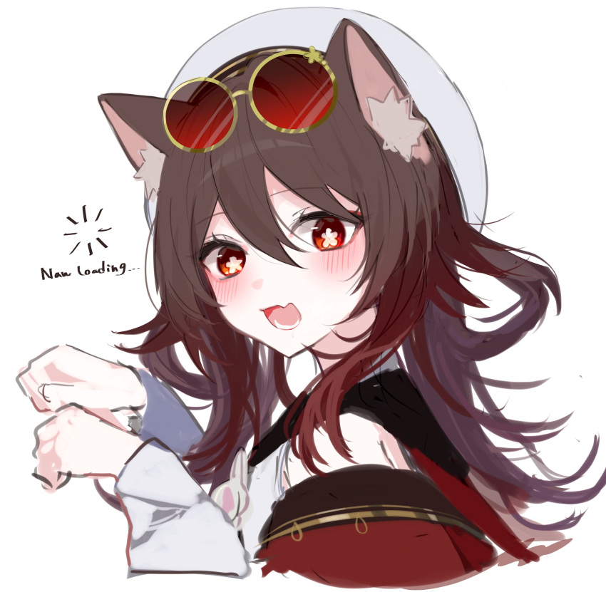 Safebooru - 1girl absurdres animal ear fluff animal ears blush bright ...