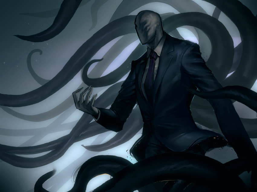 Safebooru - 1boy black coat black suit black vest claw pose coat ...
