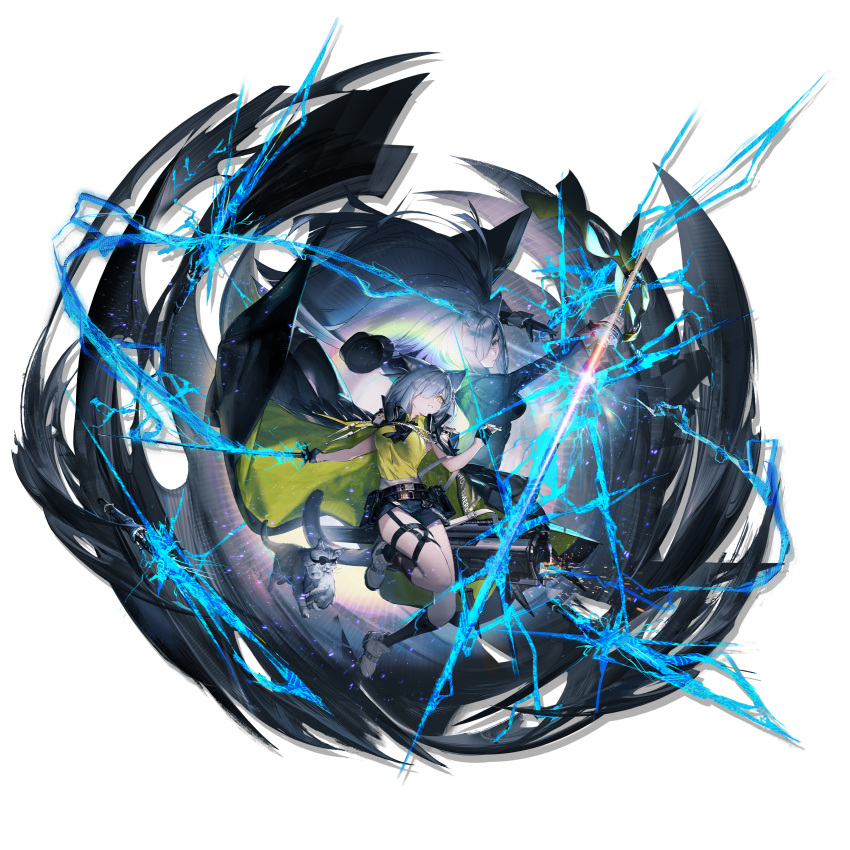 Safebooru - 2girls absurdres animal animal ears arknights belt pouch ...