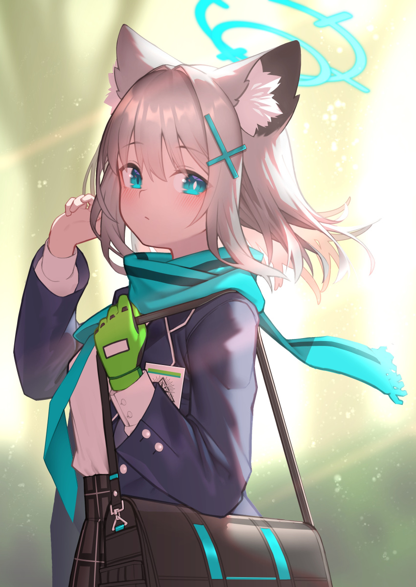 Safebooru - 1girl absurdres akuma (st.takuma) animal ear fluff animal ...