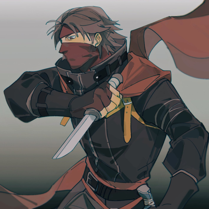 Safebooru - 1boy belt brown eyes brown hair dagger fire emblem fire ...