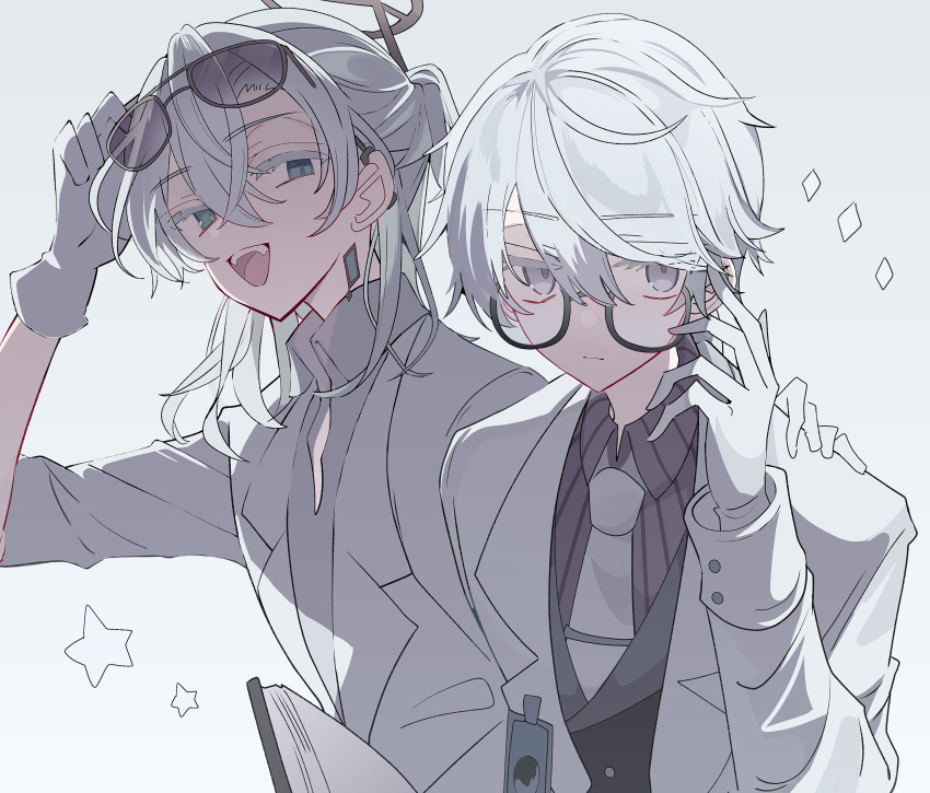 Safebooru - 2boys :d absurdres aesop carl aesop carl ("gatto") book ...
