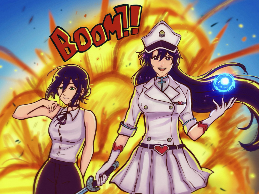 Safebooru - 2girls bambietta basterbine belt bleach bleach: sennen ...