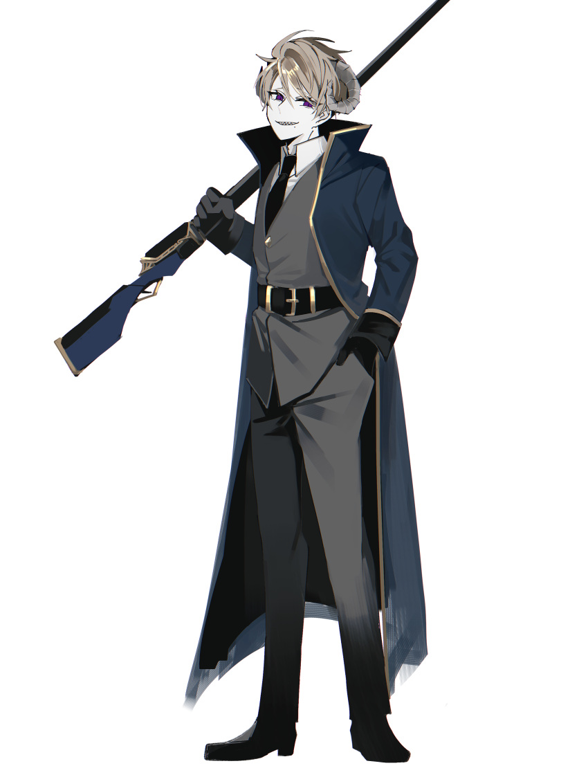 Safebooru - 1boy 779 nnk absurdres belt belt buckle black belt black ...