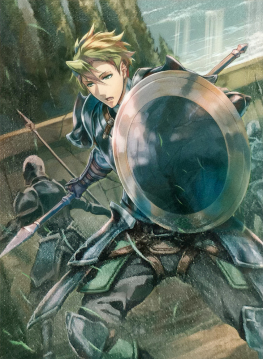 Safebooru - 1boy 2others aran (fire emblem) armor bisaiiiii commentary ...