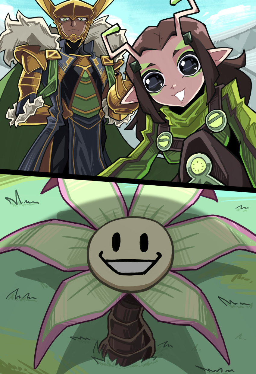 Safebooru - absurdres alien animification avengers (series) black hair ...