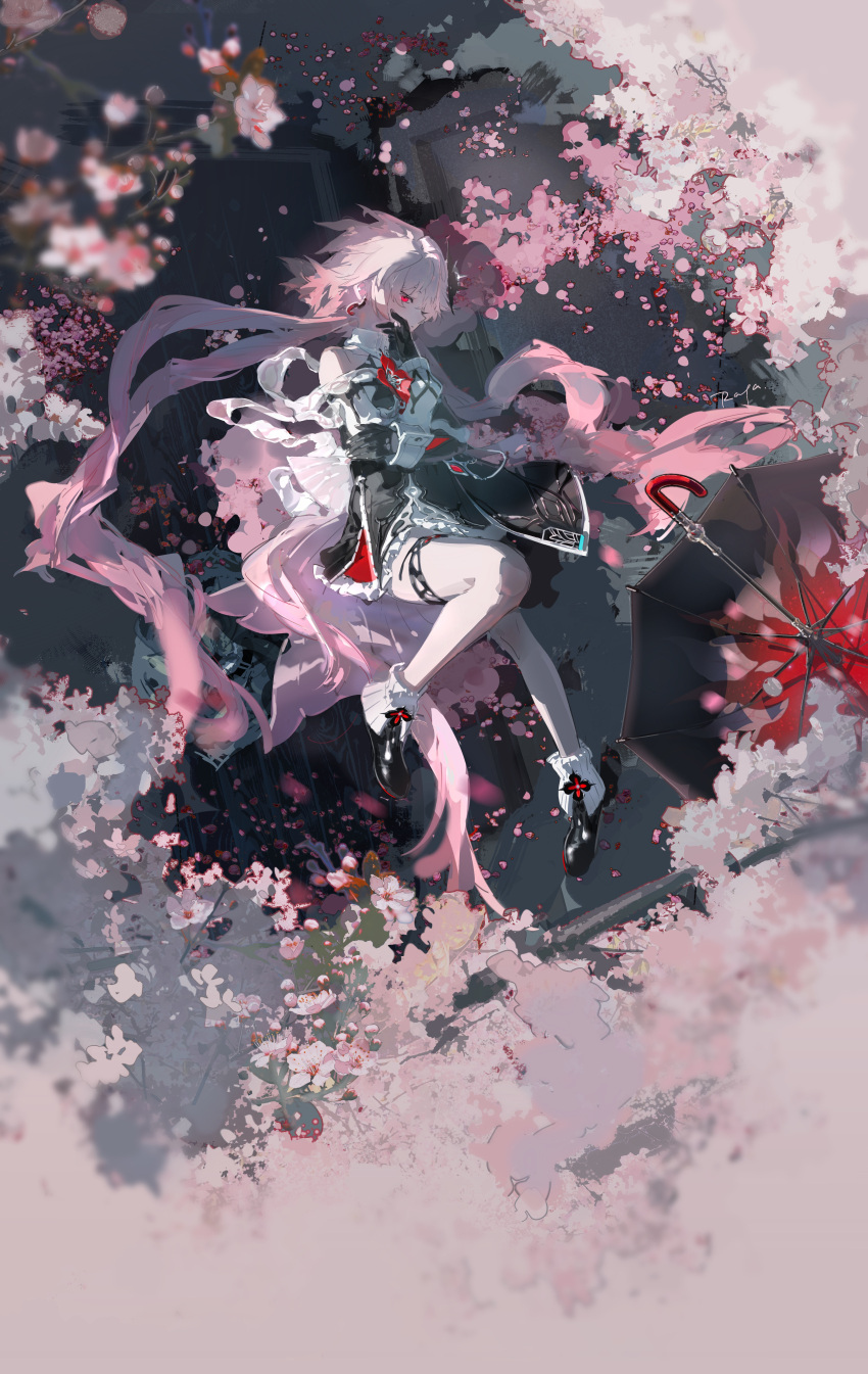 Safebooru - 1girl absurdres bare shoulders black boots black gloves ...