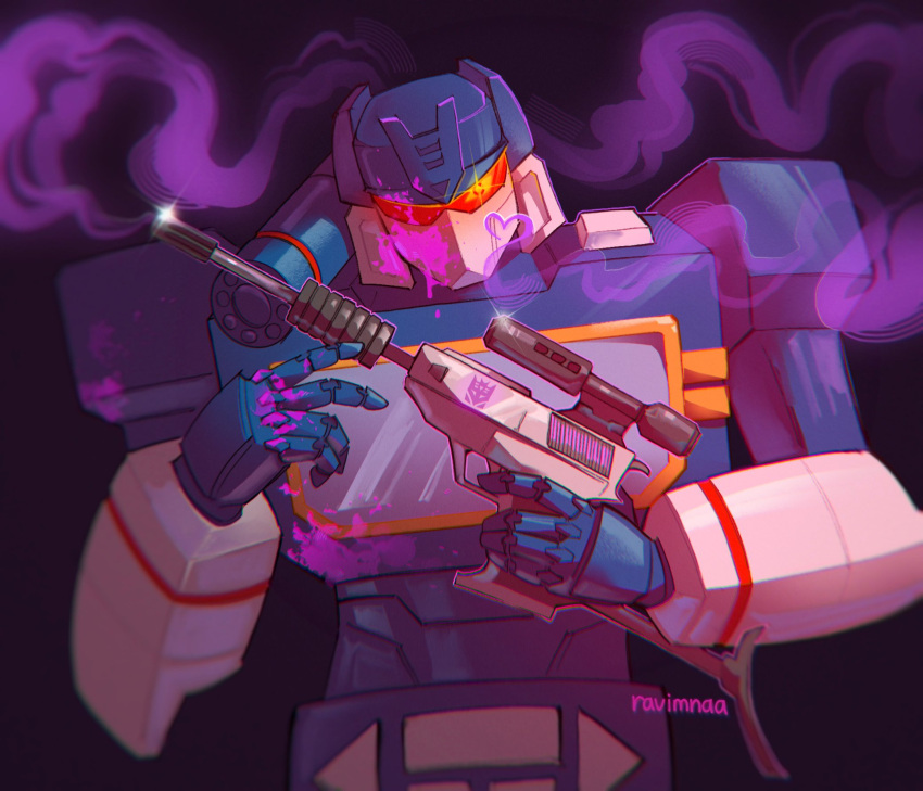 Safebooru - assault visor decepticon energon gun handgun highres ...