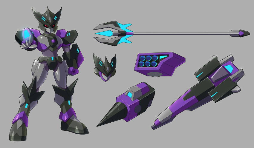 Safebooru - armor biometal black armor black helmet clenched hand ...