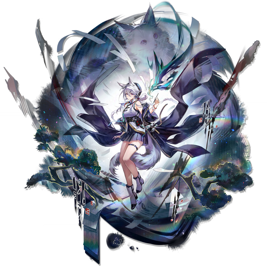 Safebooru - 1girl 3mo absurdres animal animal ears arknights cat cat ...