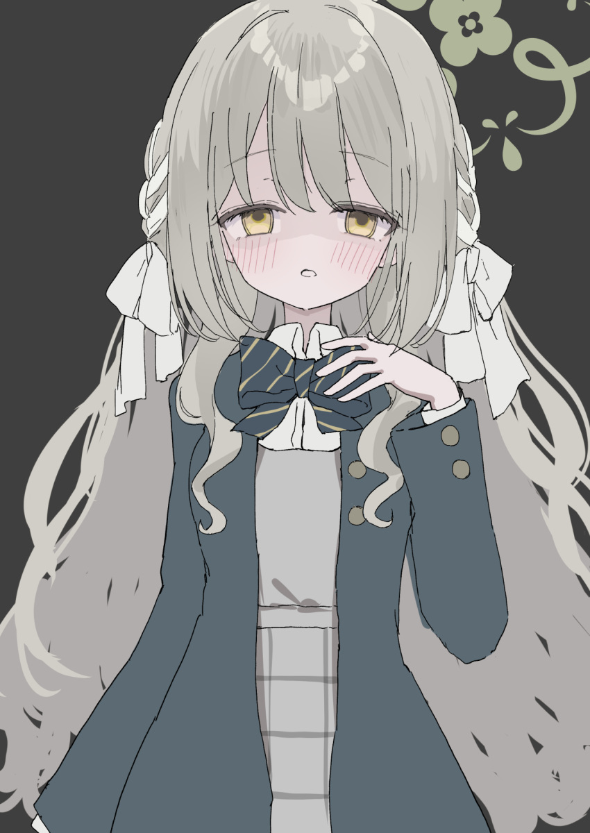 Safebooru - 1girl black bow black bowtie blue archive bow bowtie brown ...