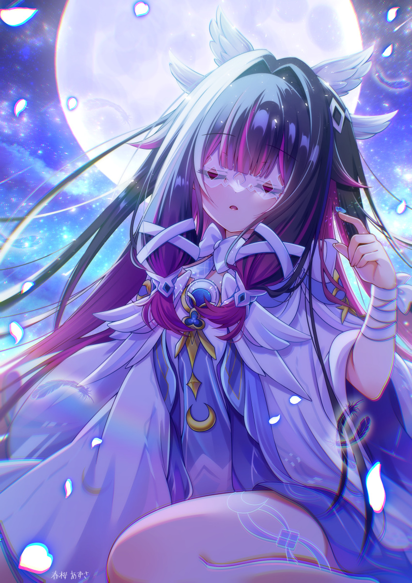 Safebooru - 168 azusa 1girl absurdres angel wings black hair blunt ...