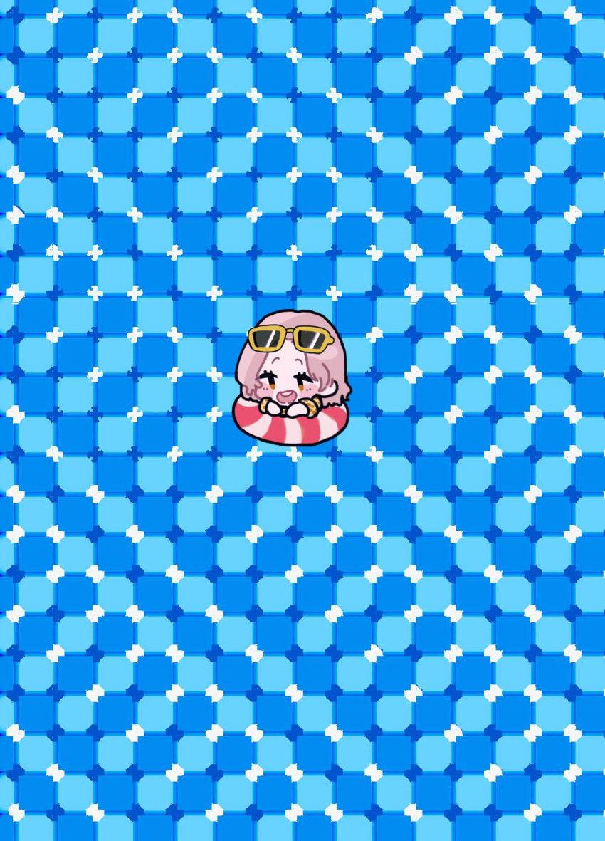 Safebooru - 1boy blush chibi chibi only commentary request eyewear on ...