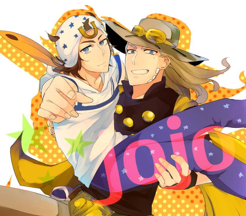 Safebooru - 2boys amagiri (1030214na) blue eyes brown hair carrying ...