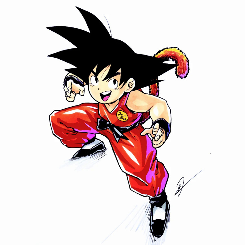 Safebooru - 1boy baggy pants black shoes dragon ball dragon ball ...