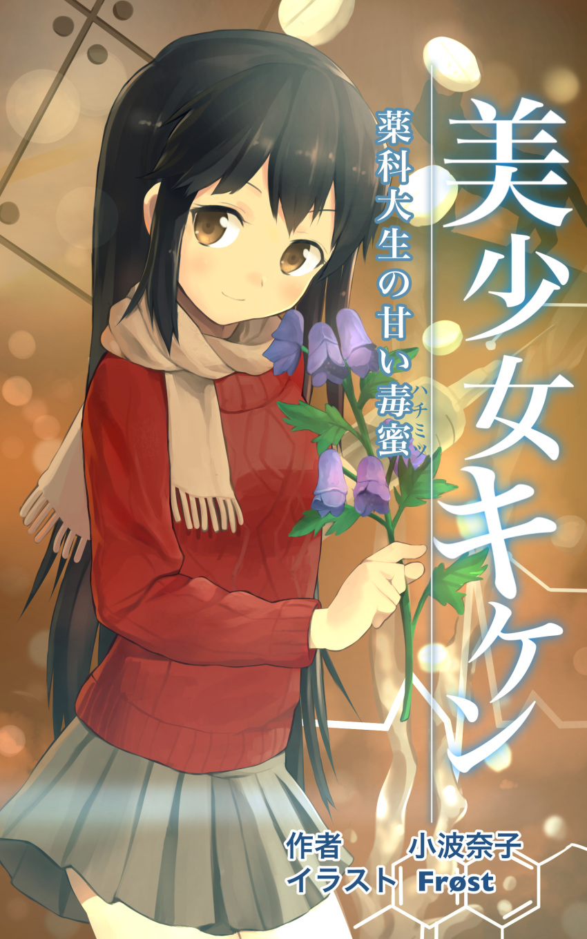 Safebooru 1girl Absurdres Black Hair Blush Brown Eyes Cover Cover 4009