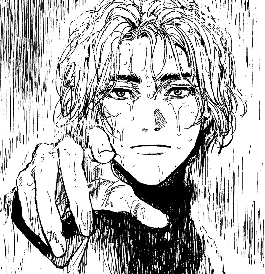 Safebooru - 1boy commentary english commentary expressionless frown ...
