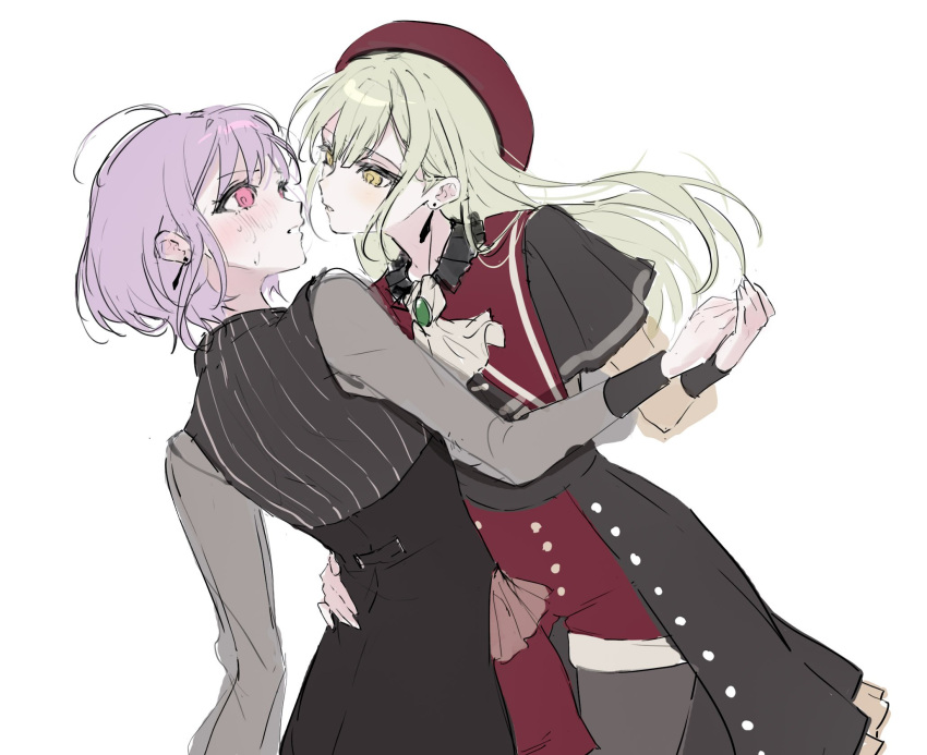 Safebooru - 2girls amoris (bang dream!) arched back ascot bang dream! bang dream! it's mygo ...
