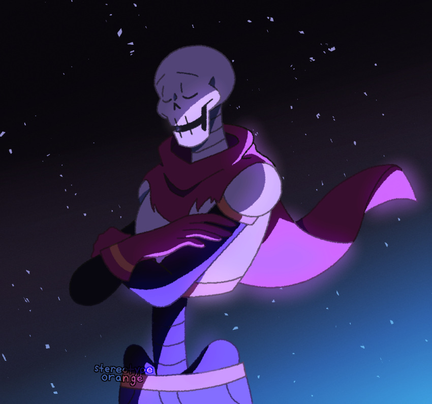 Safebooru - 1boy 2021 2d armor blue shorts cape closed eyes crossed ...