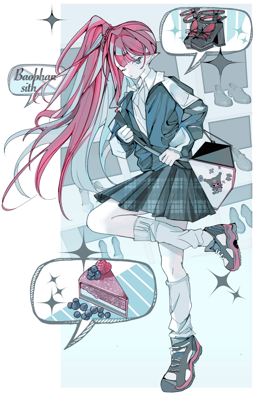 Safebooru - 1girl absurdres bag baobhan sith (fate) black hair cake ...