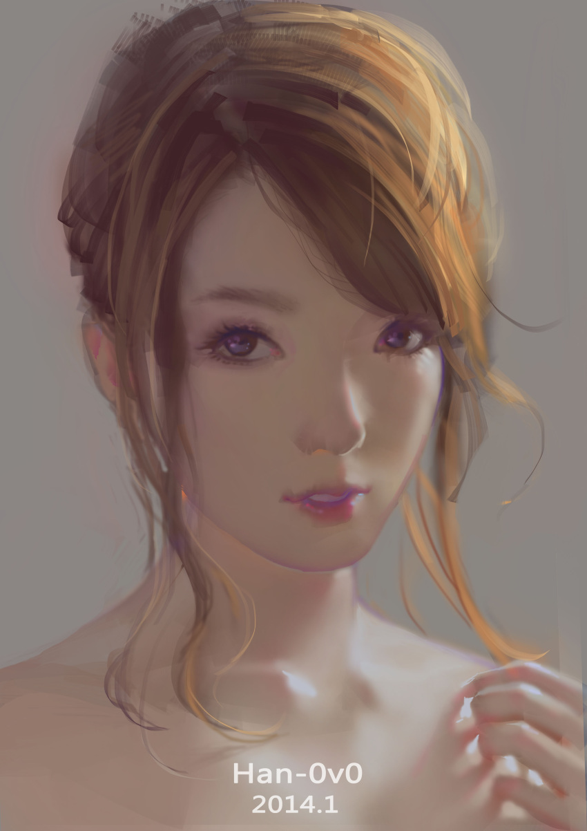 Safebooru - 1girl absurdres brown hair han-0v0 highres original solo | 1169876