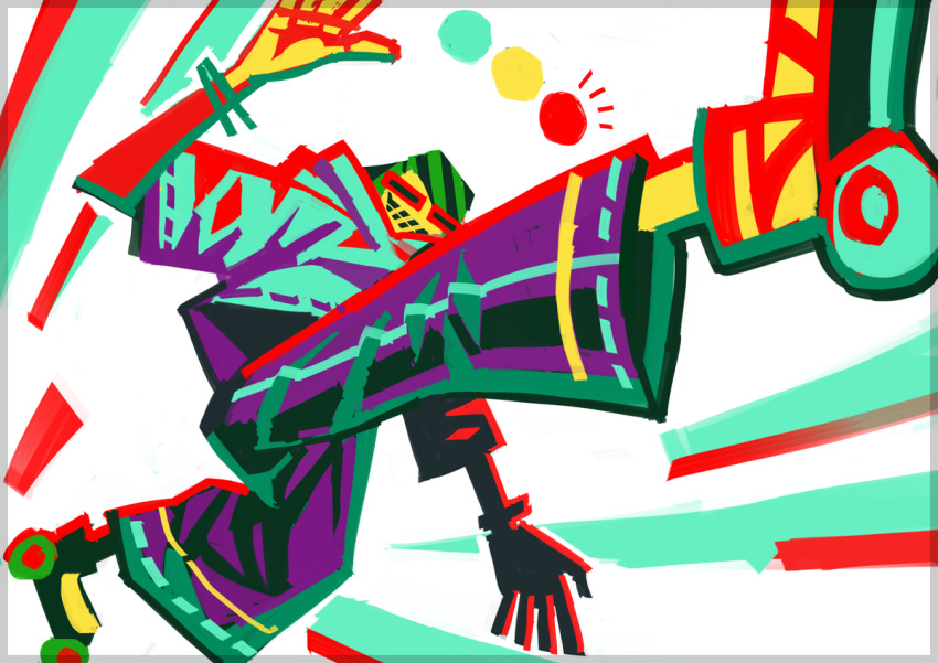 Safebooru - 1boy idota inline skates jet set radio jet set radio future ...