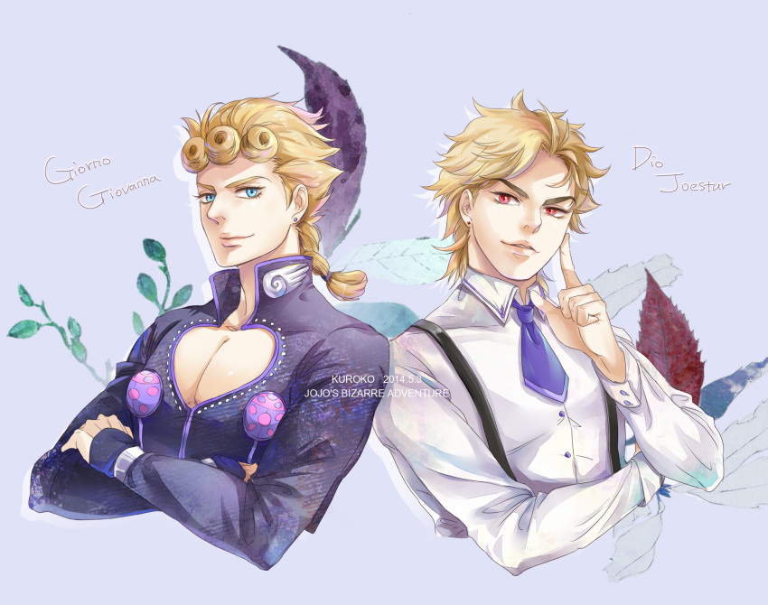 Safebooru - 2boys bakusyuu blonde hair blue eyes child copyright name dated dio brando father ...
