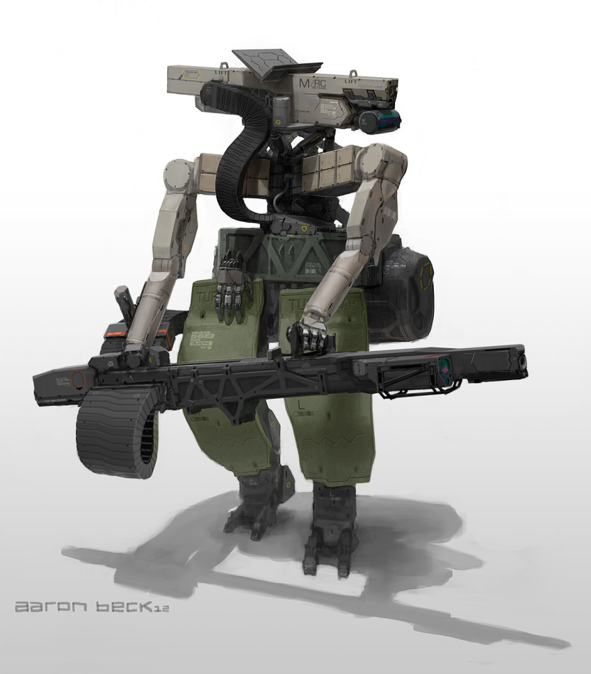 Safebooru - 2012 aaron beck ammunition belt android artist name ...