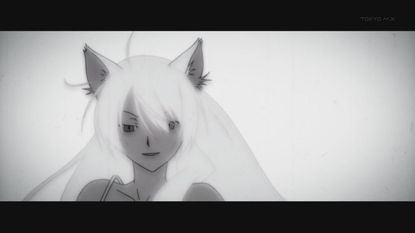 Safebooru - animal ears bakemonogatari cap cat ears hanekawa tsubasa white hair | 117652