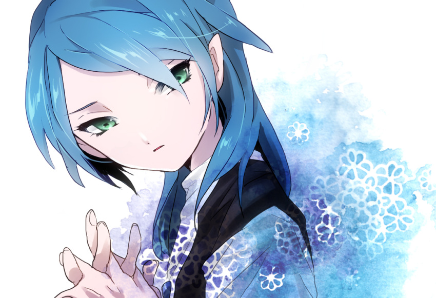 Safebooru - 1boy blue hair green eyes inazuma eleven (series) inazuma ...