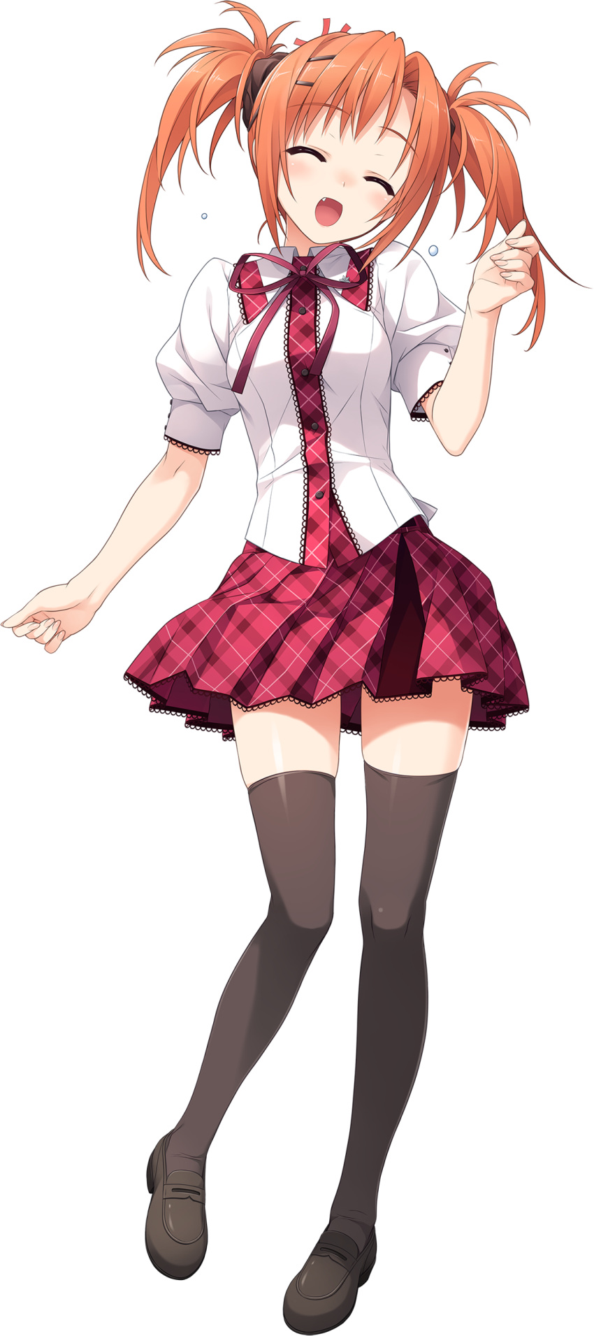 Safebooru - 1girl absurdres artist request black legwear blush ...